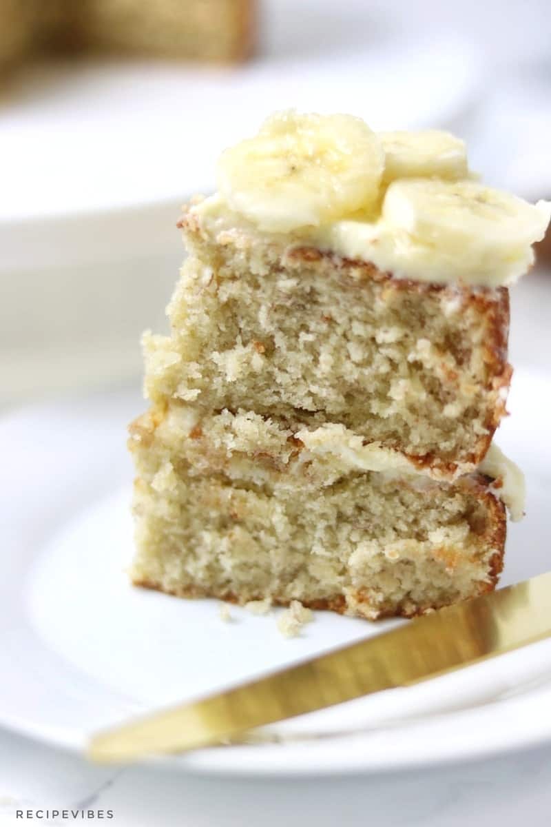 Simple Banana Cake Recipe | Best Banana Cake - Recipe Vibes