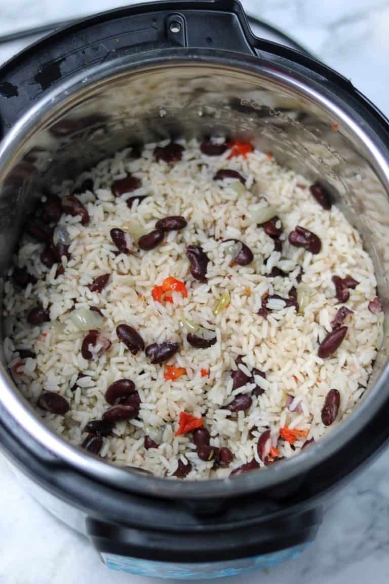 Instant Pot Rice and Beans | Pressure Cooker Rice &Beans - Recipe Vibes