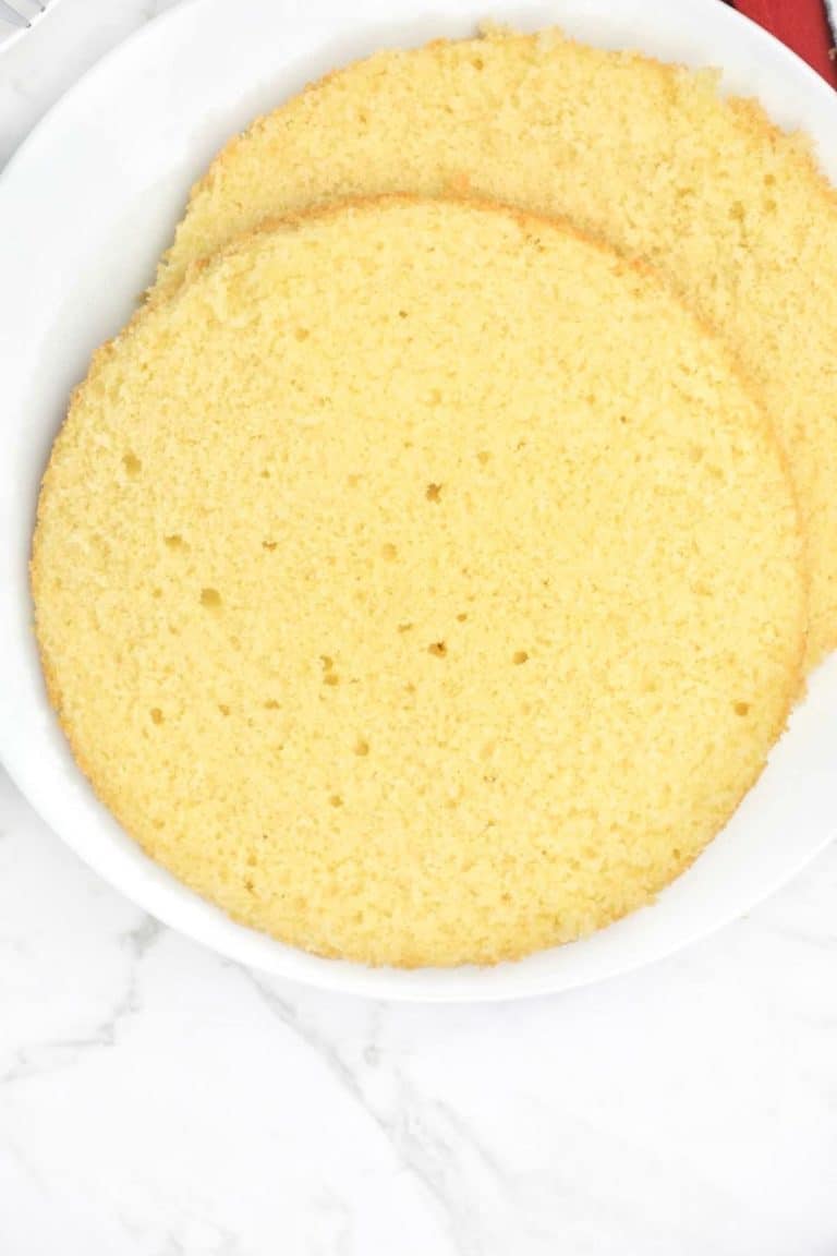 Simple Cake Recipe (Sponge Cake) - Recipe Vibes