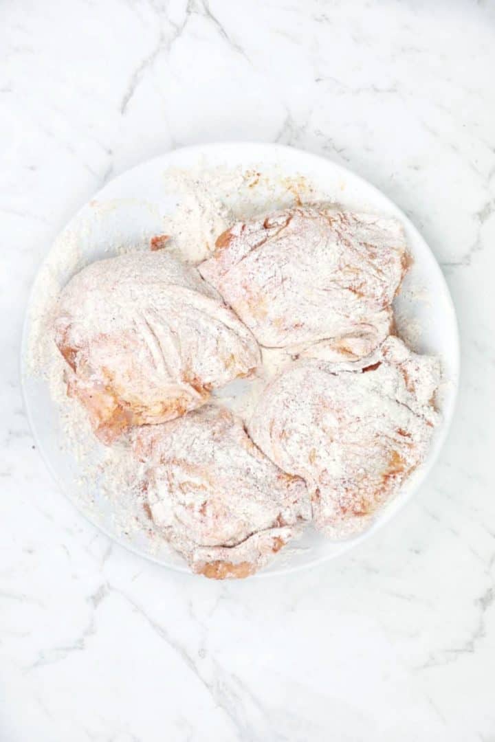 Deep Fried Chicken Thighs Recipe - Recipe Vibes