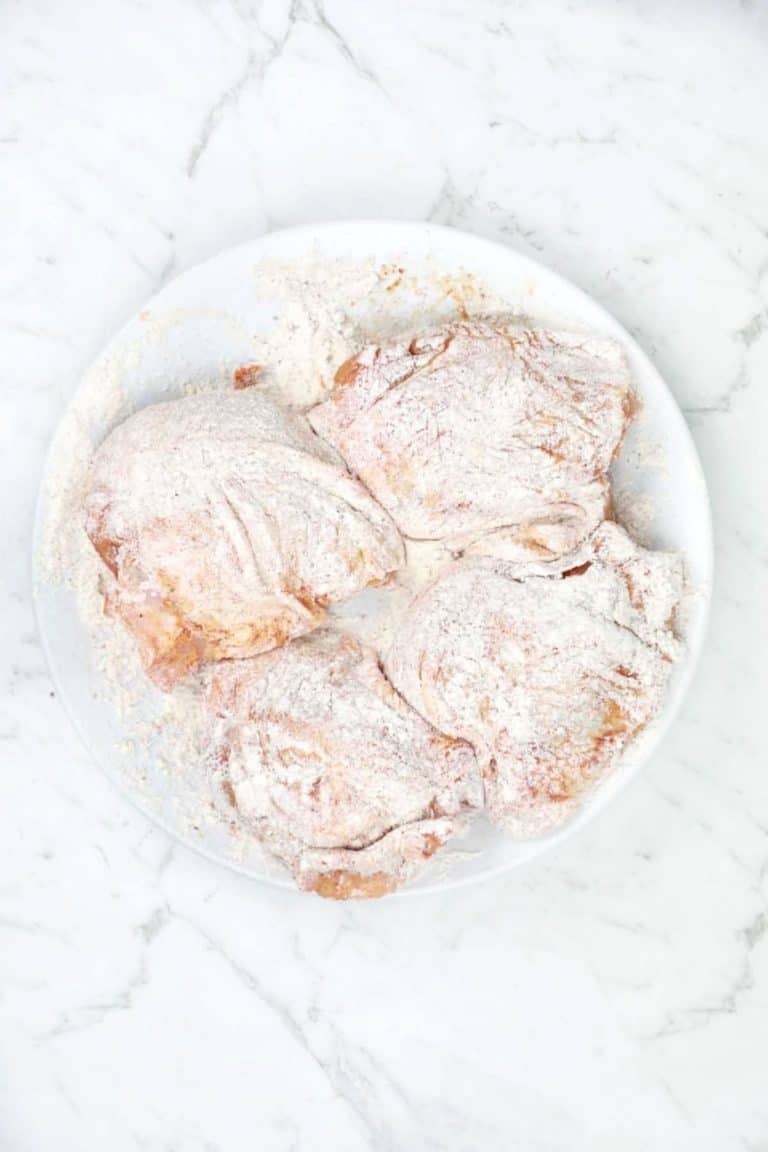 Deep Fried Chicken Thighs Recipe - Recipe Vibes