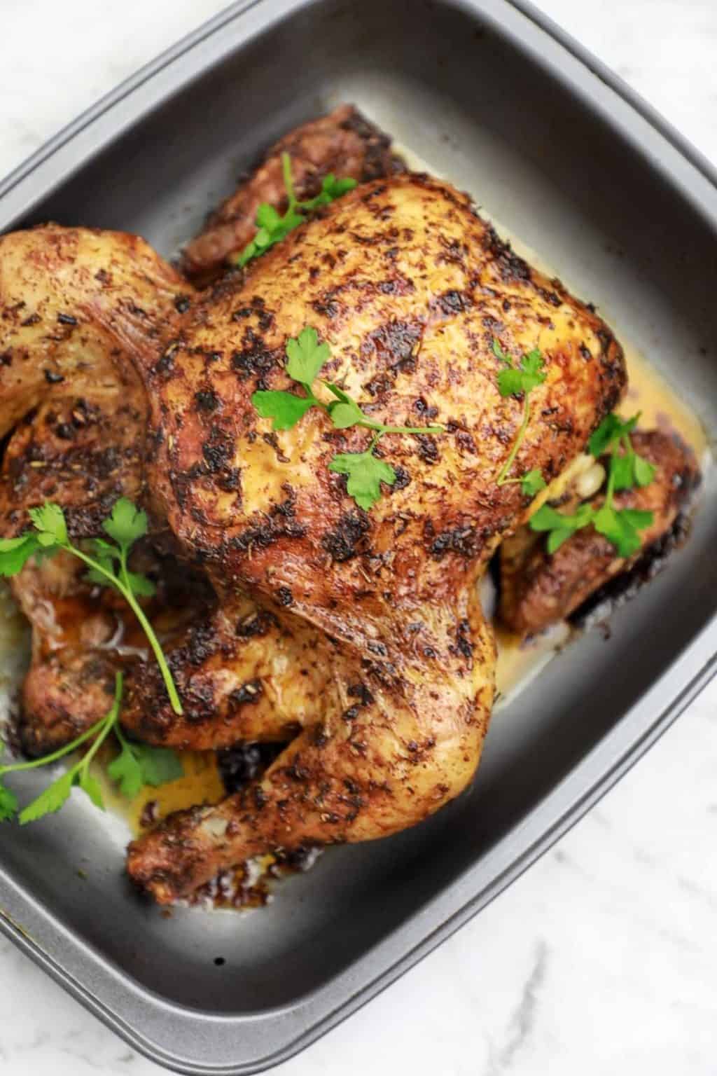 Marinated Roast Chicken Recipe - Recipe Vibes