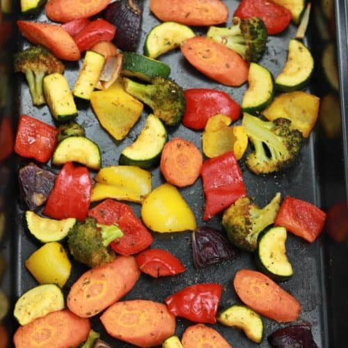 Oven Baked Vegetables Recipe - Recipe Vibes