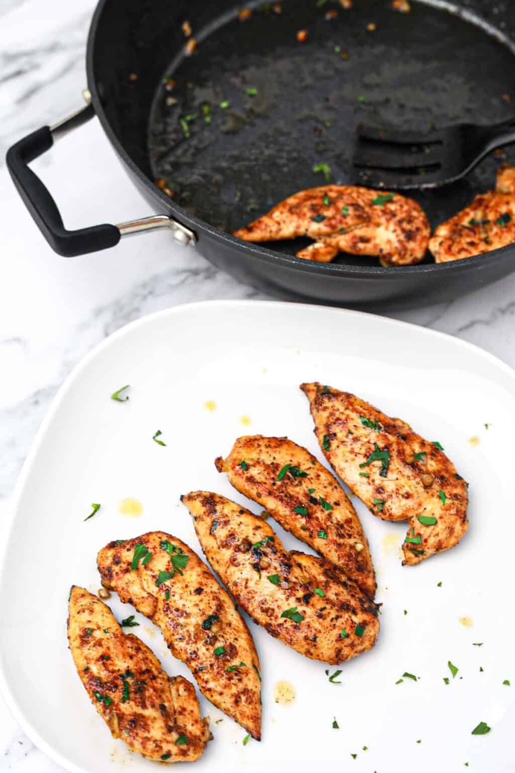 Pan Fried Chicken Tenders Recipe - Recipe Vibes