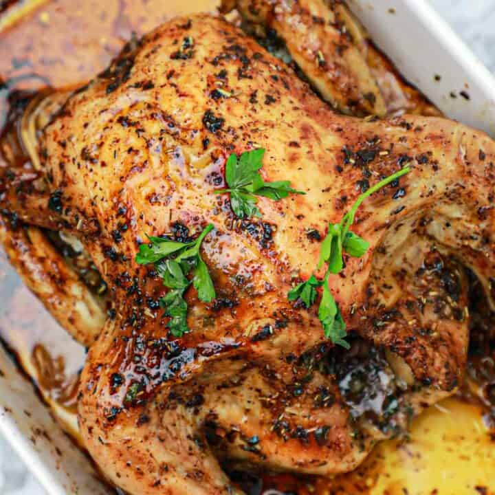 Herb Roasted Chicken Recipe - Recipe Vibes