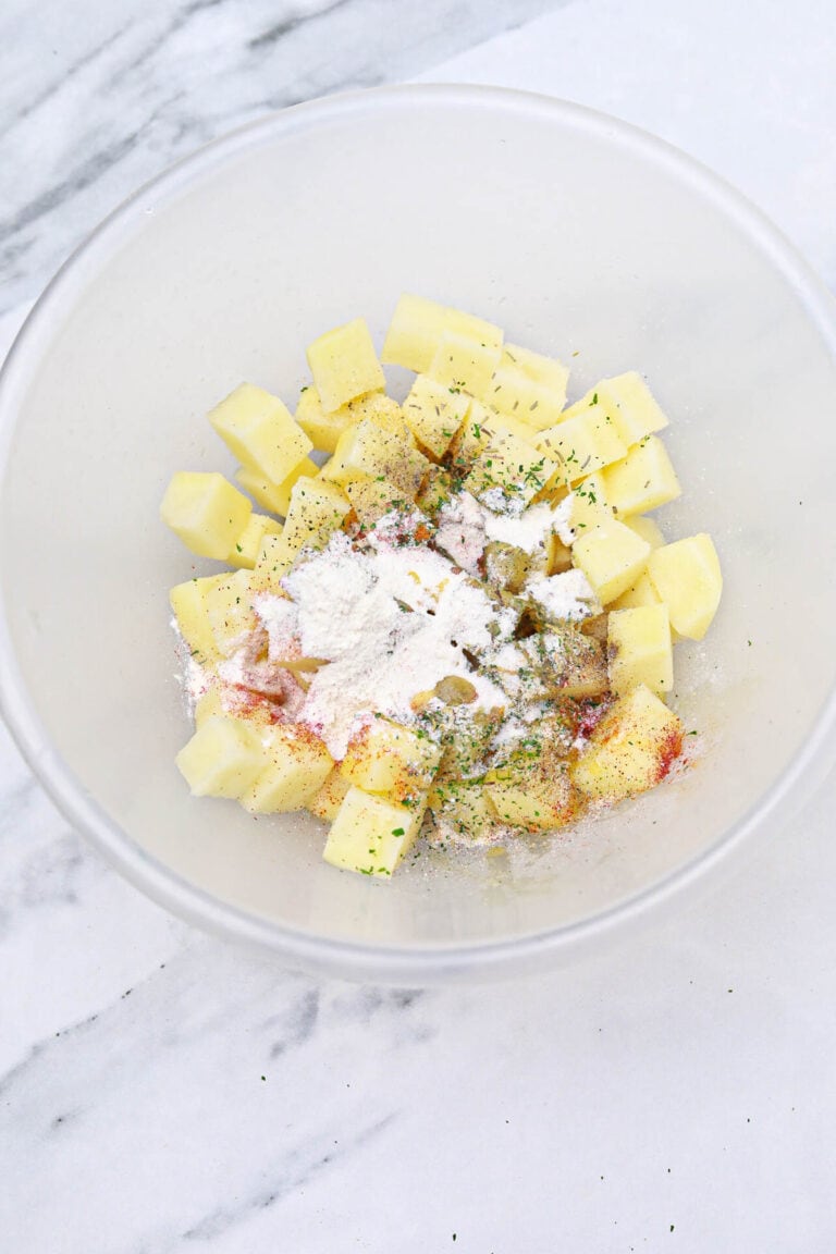 Baked Diced Potatoes Recipe - Recipe Vibes