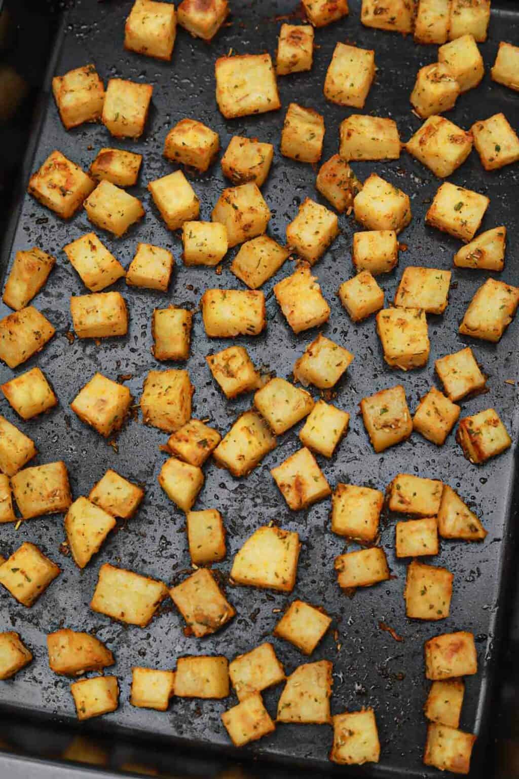 Baked Diced Potatoes Recipe - Recipe Vibes