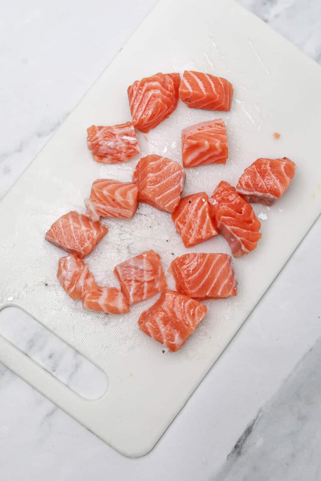 Salmon Bites Recipe (Salmon Cubes) - Recipe Vibes