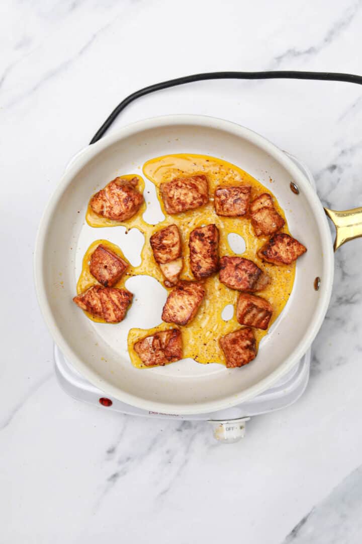 Salmon Bites Recipe (Salmon Cubes) - Recipe Vibes